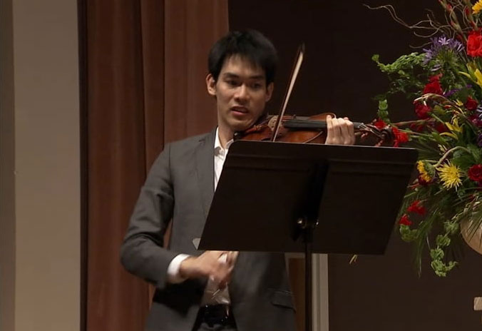 RAVEL | 2ND MVT. FROM SONATA NO. 2 - Richard Lin Violin